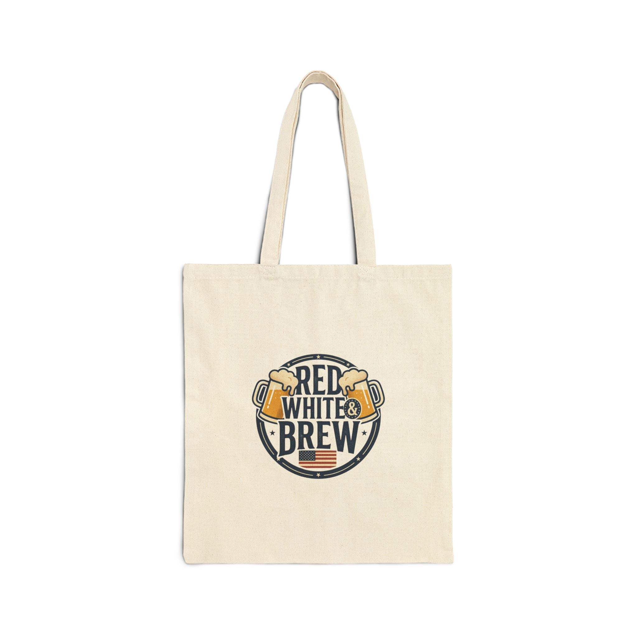 Red White Brew Tote | Americana Retro Fourth of July, Vintage Patrioti ...